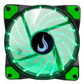 Cooler FAN Rise Mode Wind W1 120mm LED Verde - RM-WN-01-BG - Lognet ...