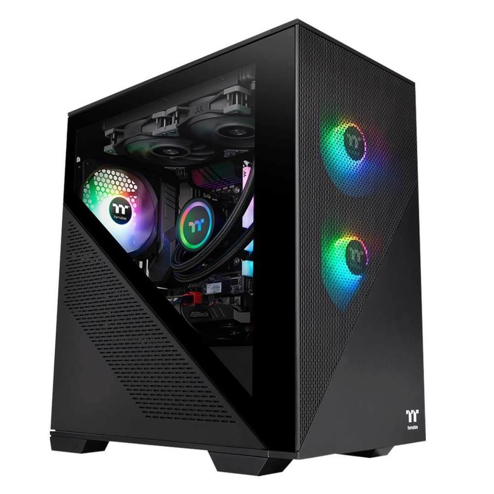 Gabinete Gamer Thermaltake Divider 170 TG, Mid-Tower, ARGB, M-ATX, Em ...