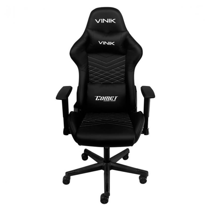 Cadeira Gamer Vinik Comet CGC10P, Reclinável, Giratória Com Apoio De ...