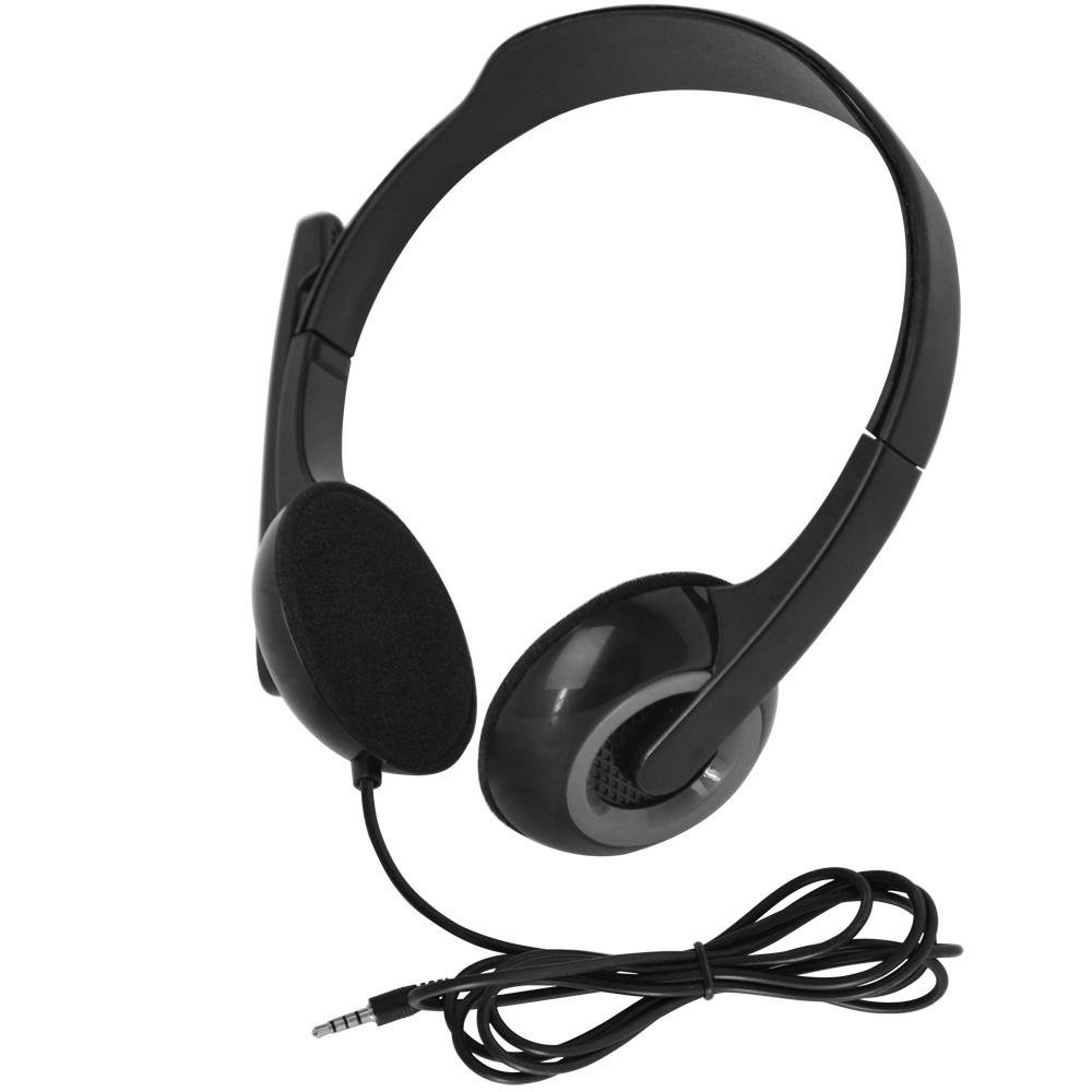 Headset Multilaser Basic HF200, P3, 3.5mm, Controle de Volume ...
